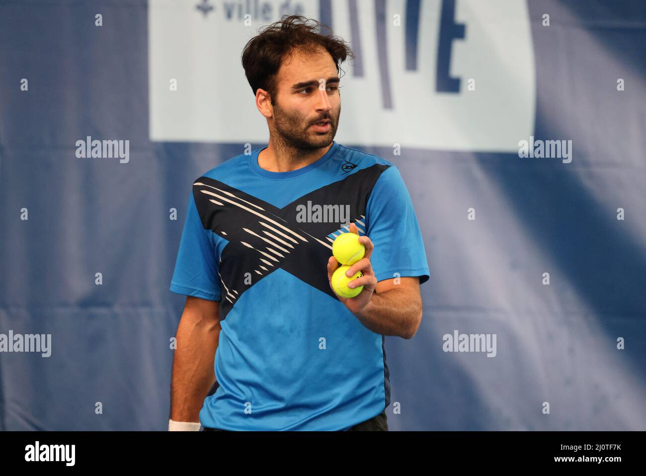 Banjamin Hassan during the Play In Challenger 2022, ATP Challenger Tour ...