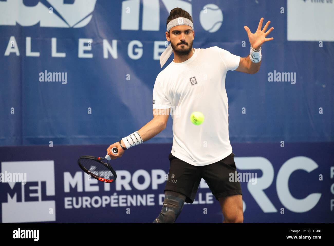 Luca Potenza during the Play In Challenger 2022, ATP Challenger Tour ...
