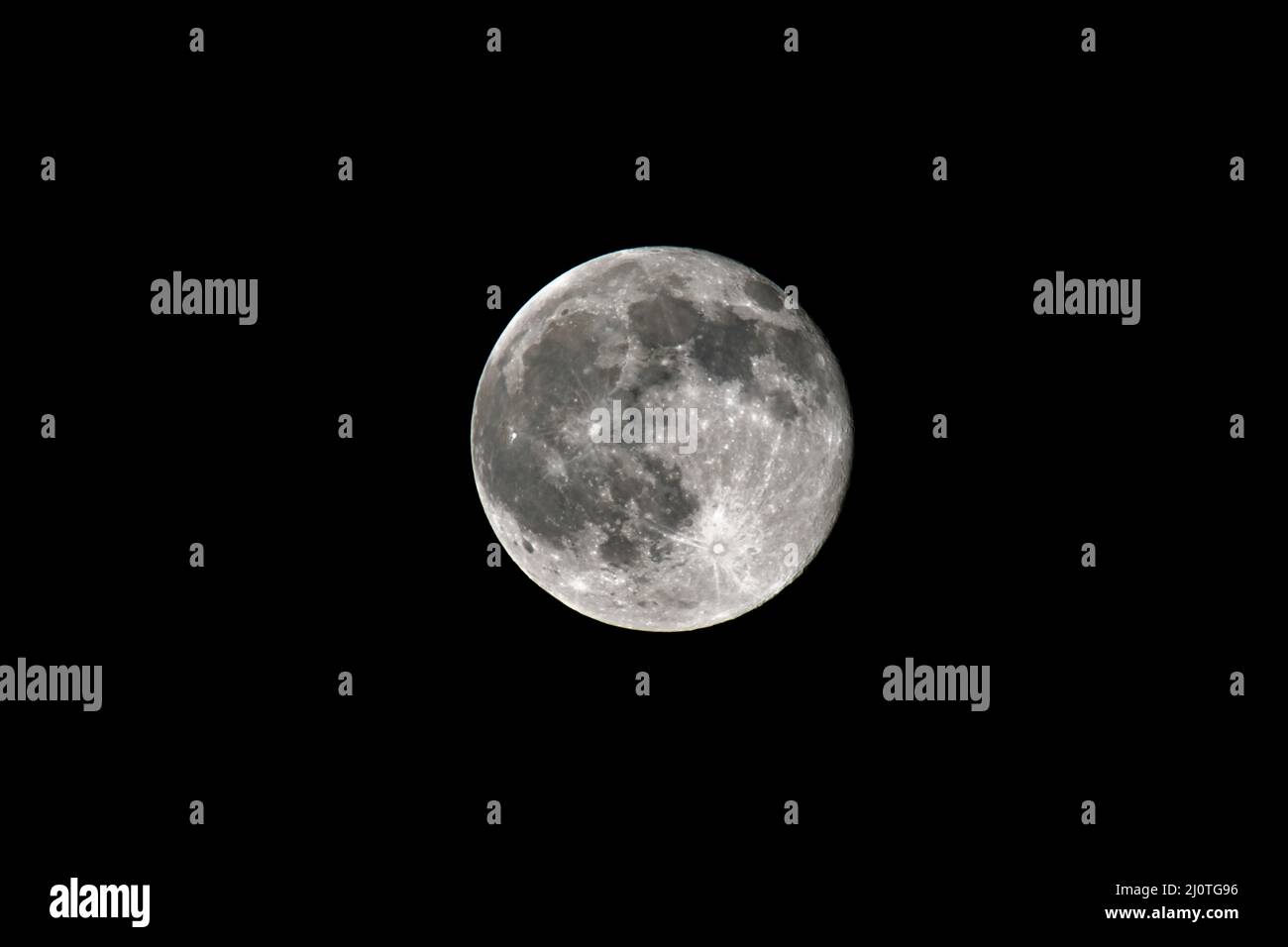 Full moon. Moon is the lunar phase when the Moon appears fully ...