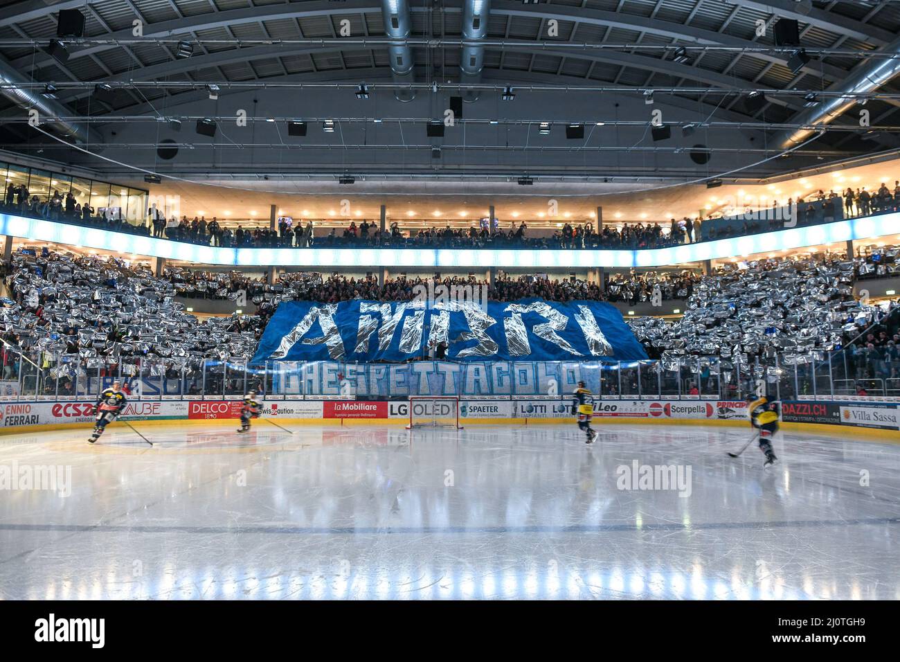 20.03.2022, Quinto, Gottardo Arena, Pre - Playoff: HC Ambri-Piotta ...