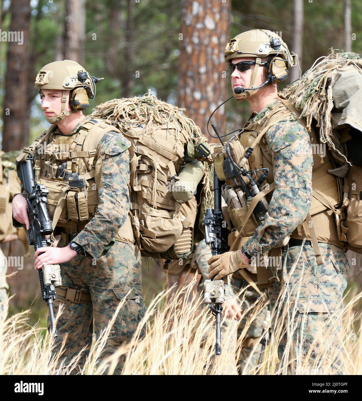 Marines from Camp Lejeune-based units conduct a littoral exercise ...