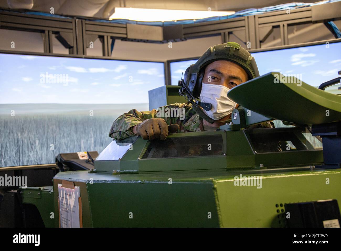 A Japan Self-Defense Ground Force (JGSDF) soldier with 2nd Amphibious ...