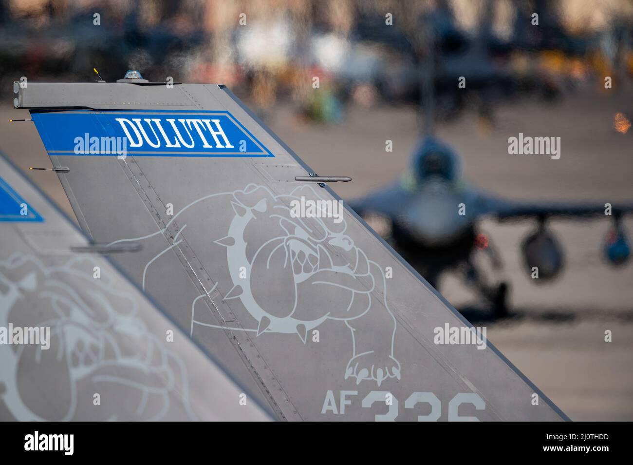 The 148th Fighter Wing from Duluth Air National Guard Base, Minnesota ...