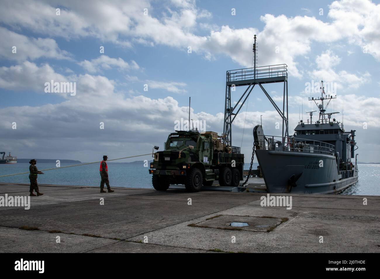 U.S. Marines with 3rd Landing Support Battalion and Combat Logistics ...