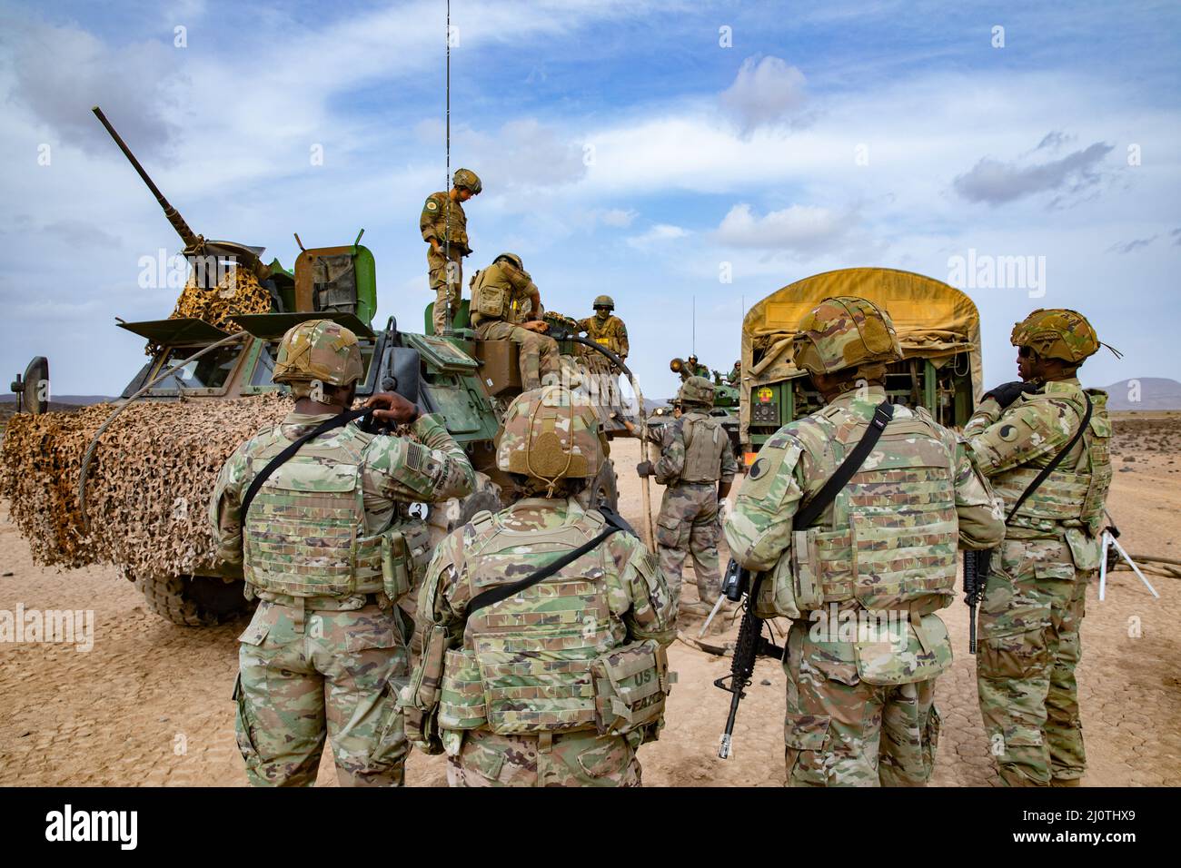 Virginia Army National Guard Soldiers assigned to G Company, 429th ...
