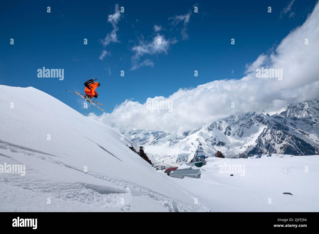 Freestyle jumping hi-res stock photography and images - Alamy