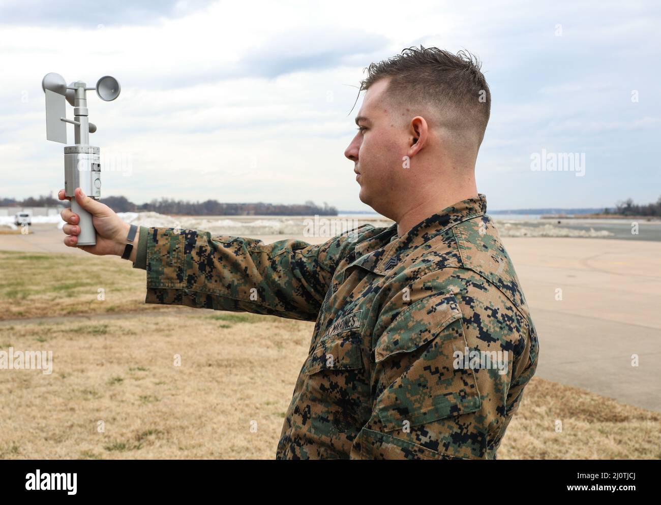 U.S. Marine Corps Sgt. Nathanial Cunningham, meteorology and ...