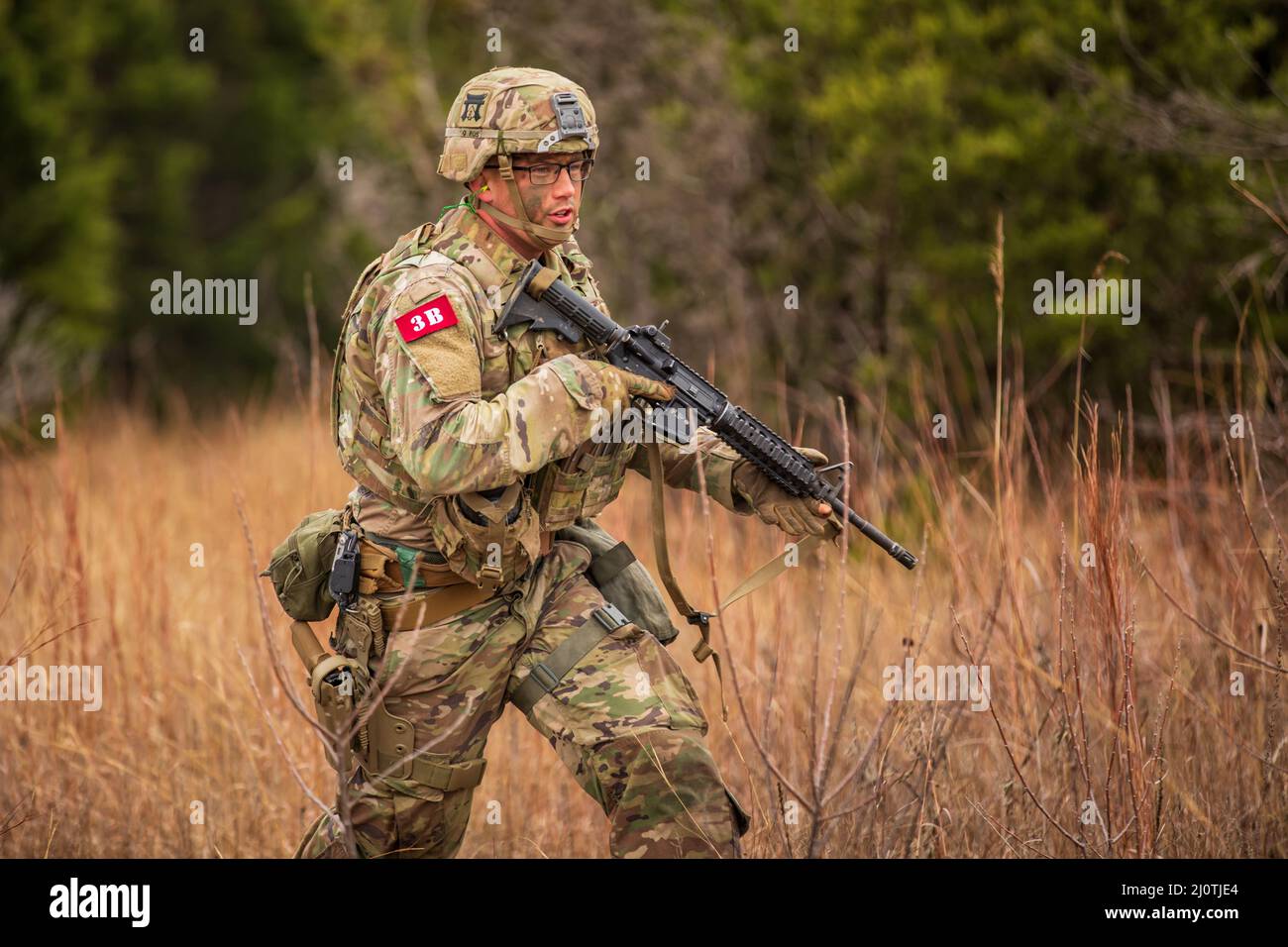 Sgt. William Brandon, 101st Airborne Division, participates in the ...
