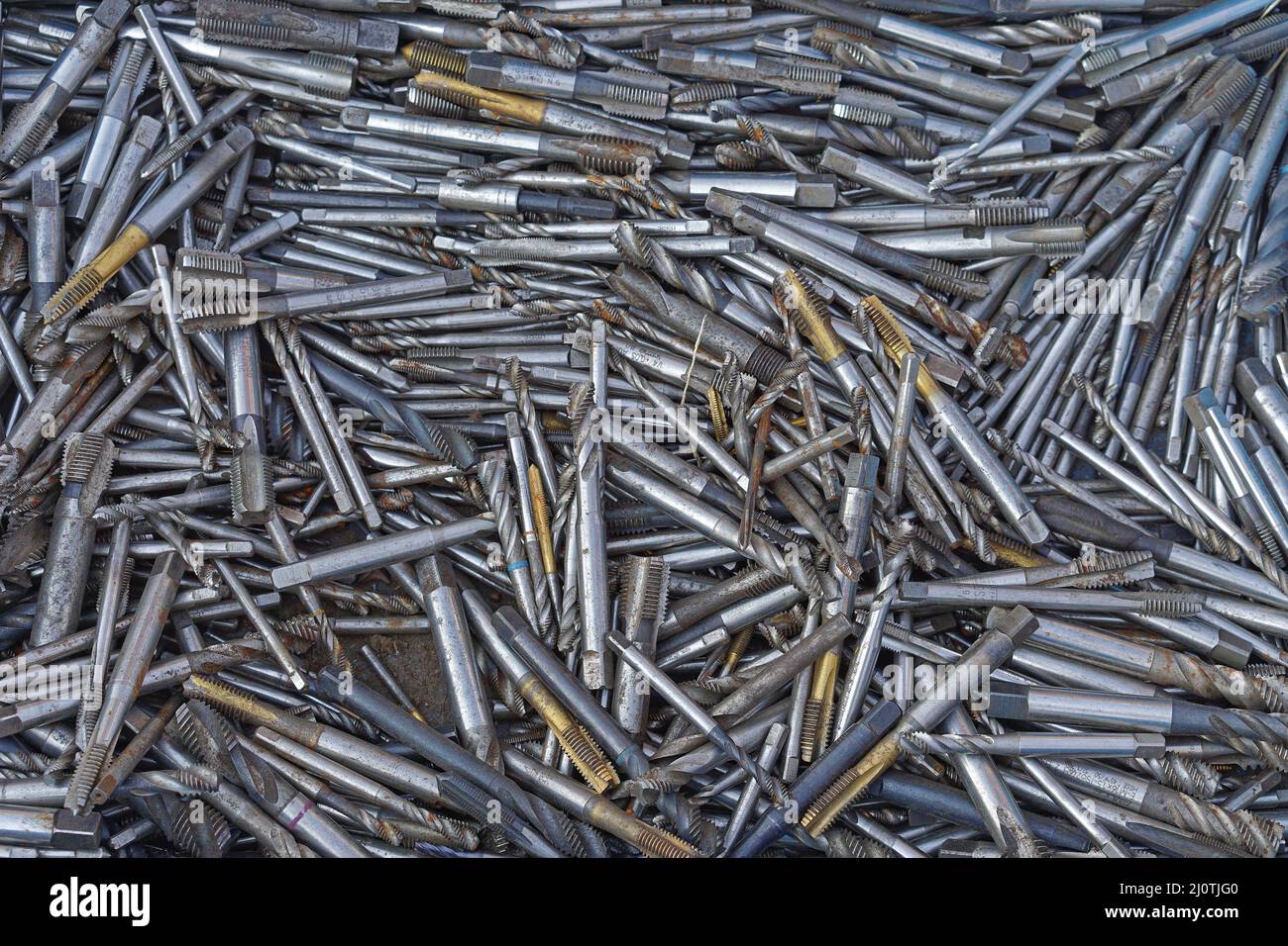 Various drill bits hi-res stock photography and images - Alamy