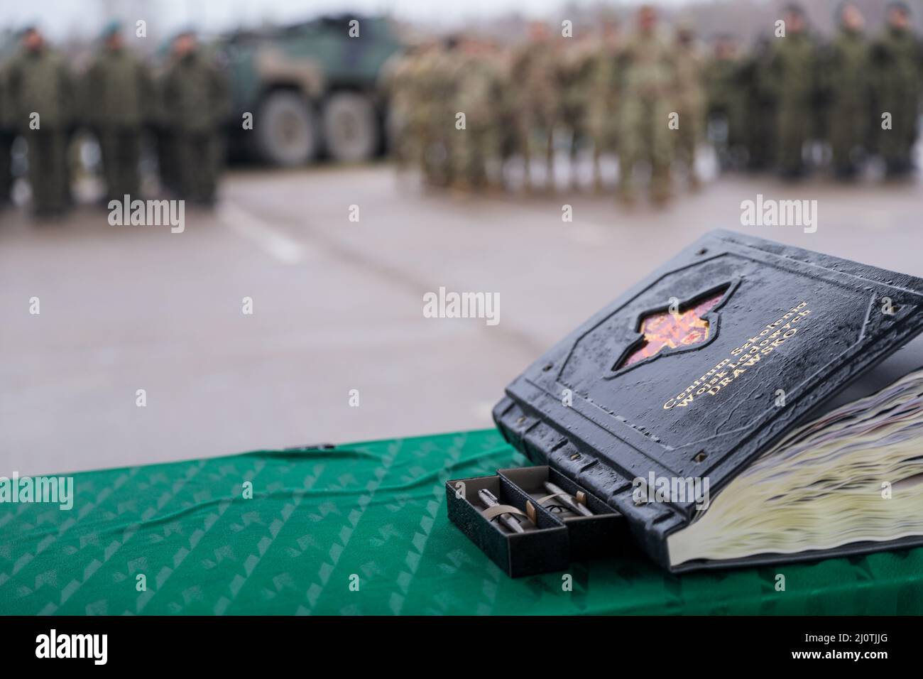 The unit chronicle for the Drawsko Ground Troops Training Center lays ...