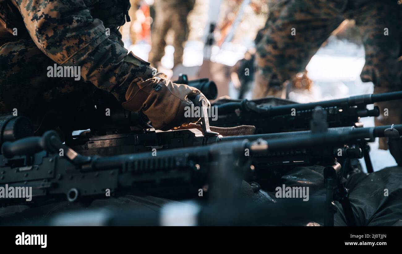 U.S. Marine Corps Lance Cpl. Ethan Schockley, a Gainesville, Ga ...