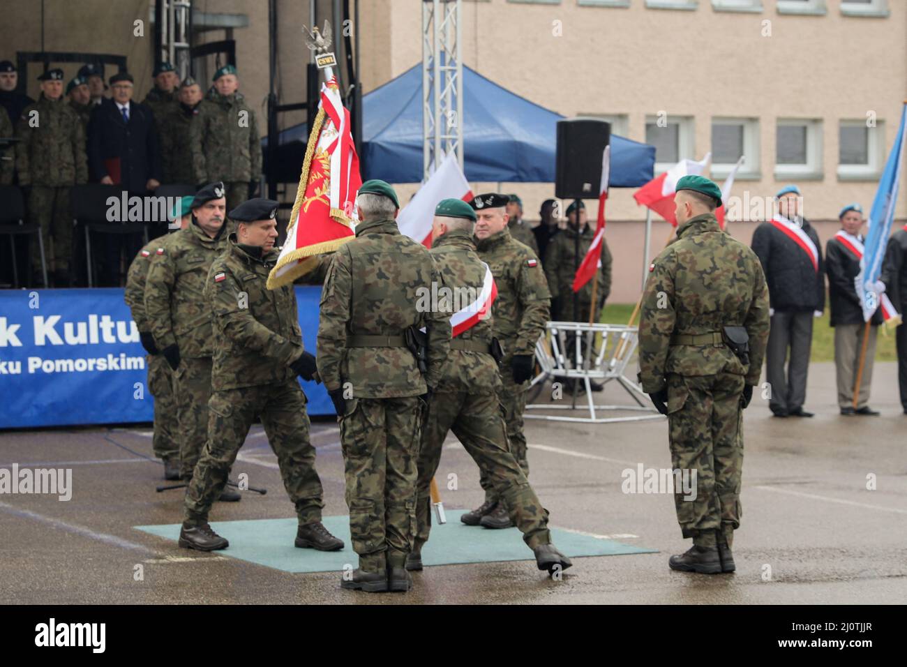 Col. Marek Gmurski, outgoing commander of Drawsko Pomorskie Training ...