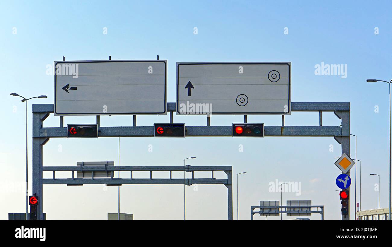 Direction road boards hi-res stock photography and images - Alamy