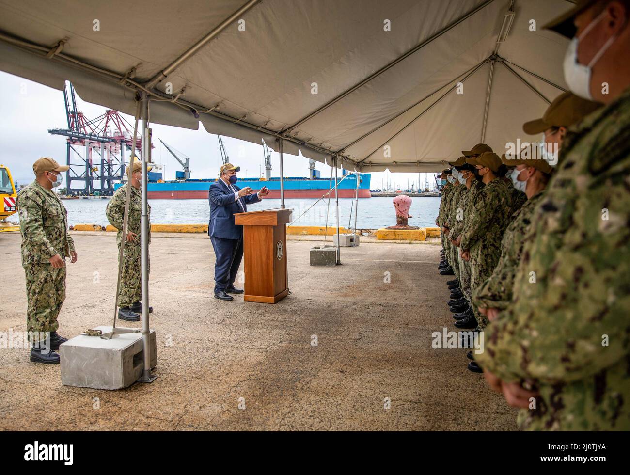 220125-N-HD110-1022 PONCE, Puerto Rico - (Jan. 25, 2022) - Secretary of ...