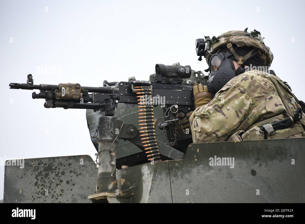 U.S. Army Spc. Joshua Leonard with Delta Company, 2nd Battalion, 503rd ...