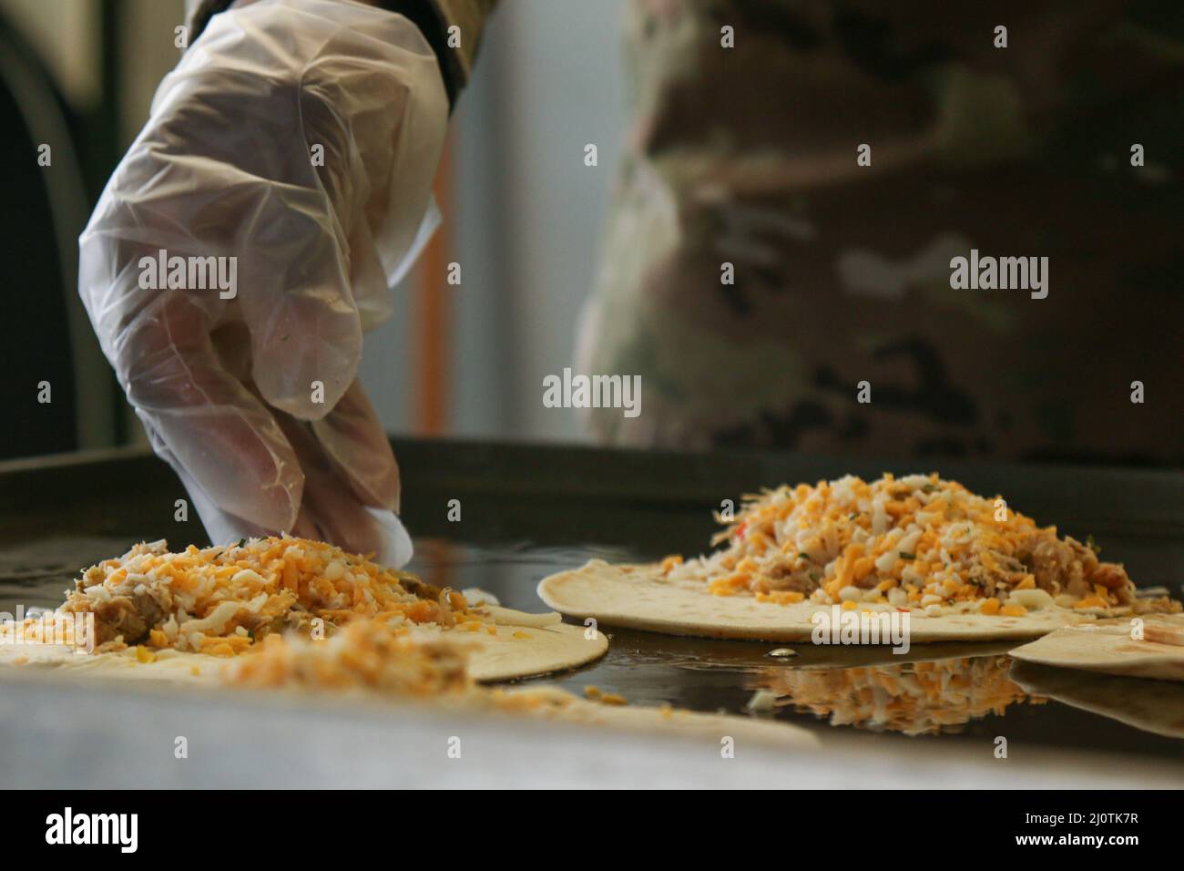 U.S. Army Food Service Specialists from 2nd Cavalry Regiment’s Field ...