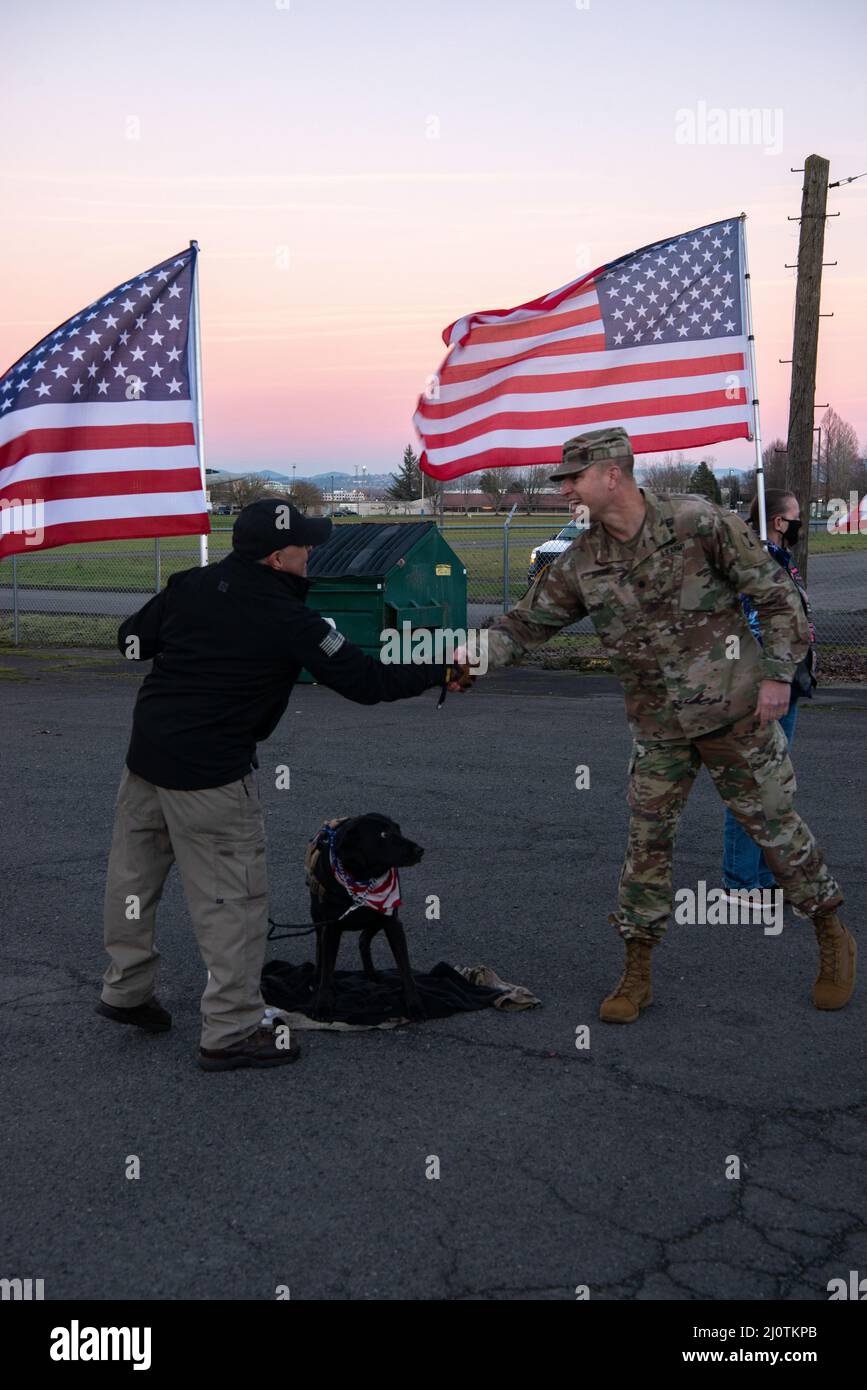 Oregon Army National Guard Lt. Col. Brian A. Dukes, 1st Squadron, 82nd ...