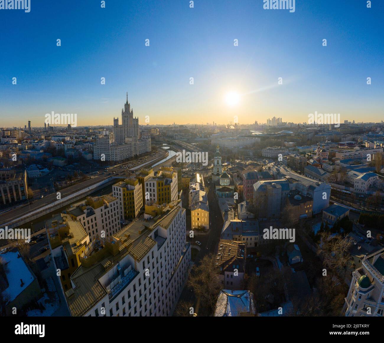 Seven stalin skyscrapers hi-res stock photography and images - Alamy