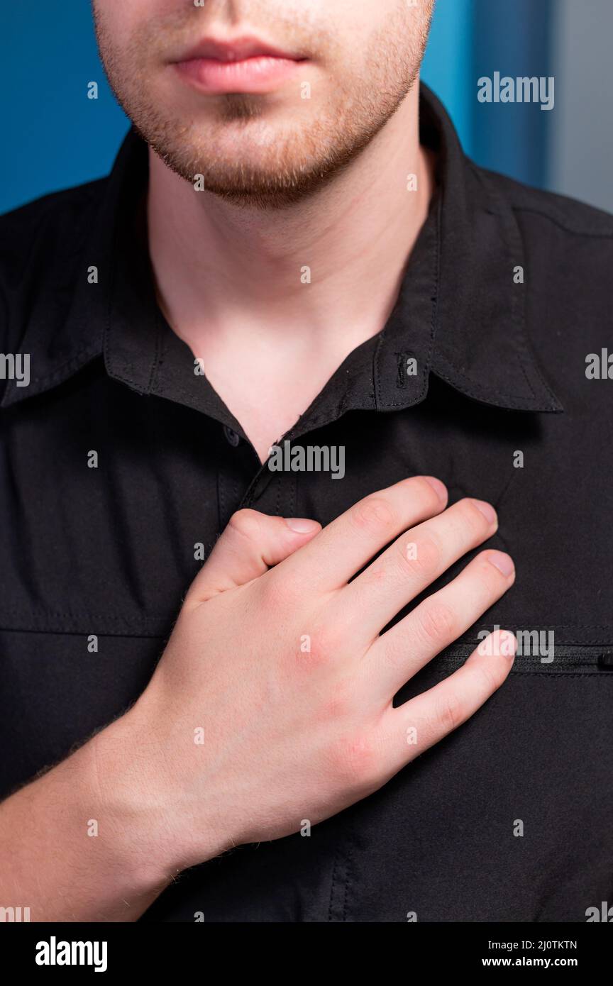 Pectoral muscles hi-res stock photography and images - Alamy