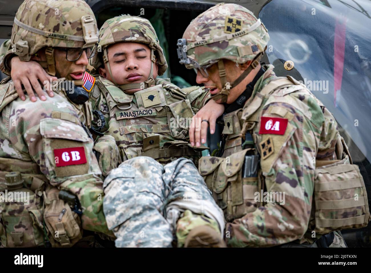 Staff Sgt. Ismael Marquez and Spc. Brandon Gracia, Combat Medic ...