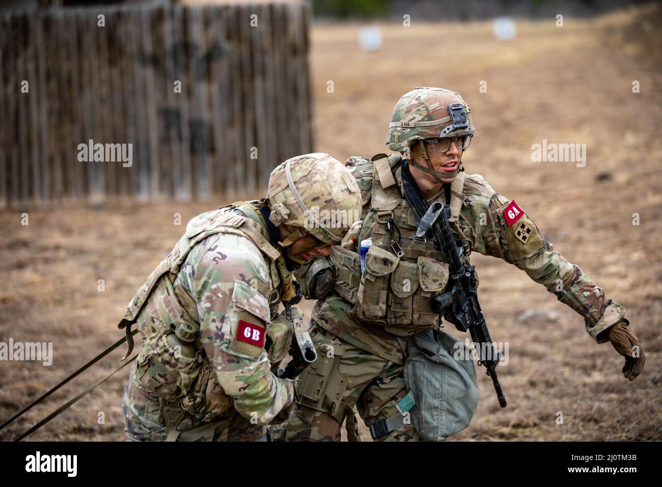 Spc. Brandon Gracia and Staff Sgt. Ismael Marquez, Combat Medic ...