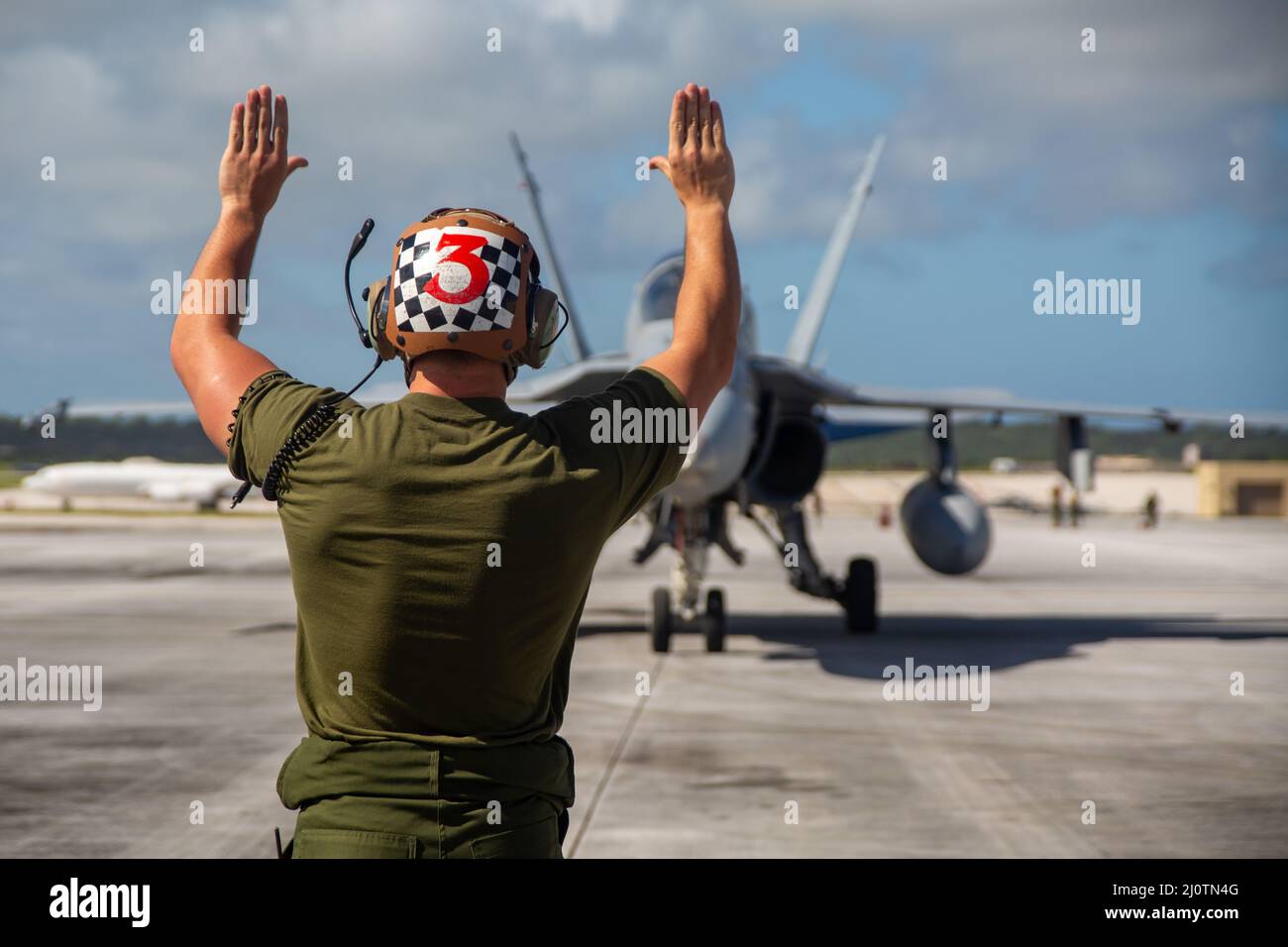 U.S. Marine Corps Cpl. Cameron Sousa, a powerline mechanic with Marine ...