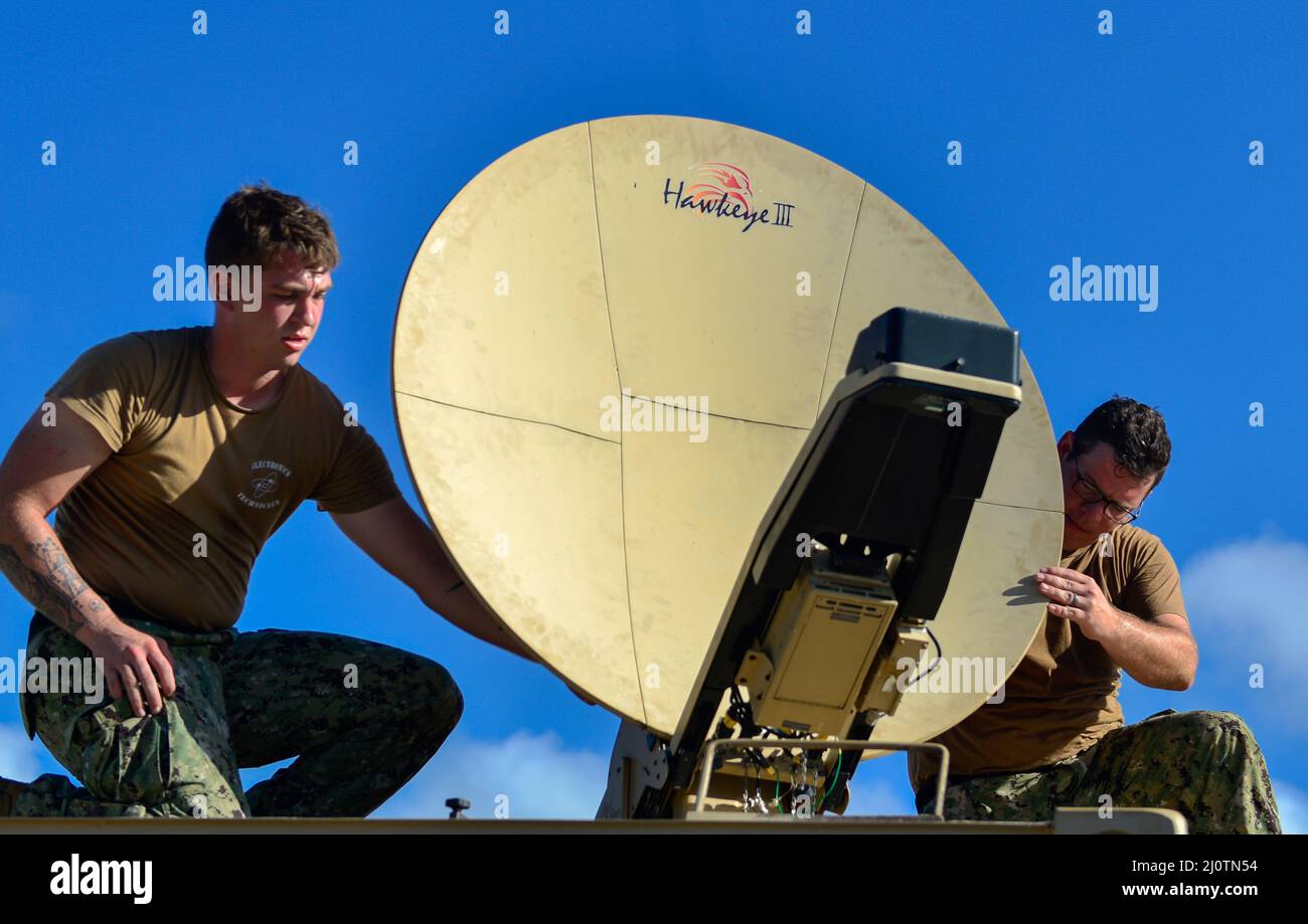 Hawkeye iii satellite hi-res stock photography and images - Alamy