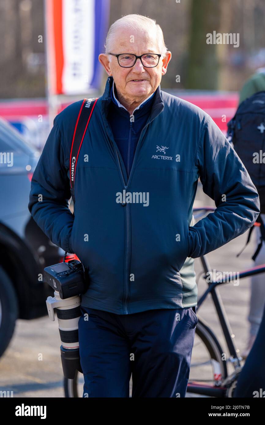 Pieter van Vollenhoven at the Dutch 100 at Thialf in Heerenveen. (Photo ...