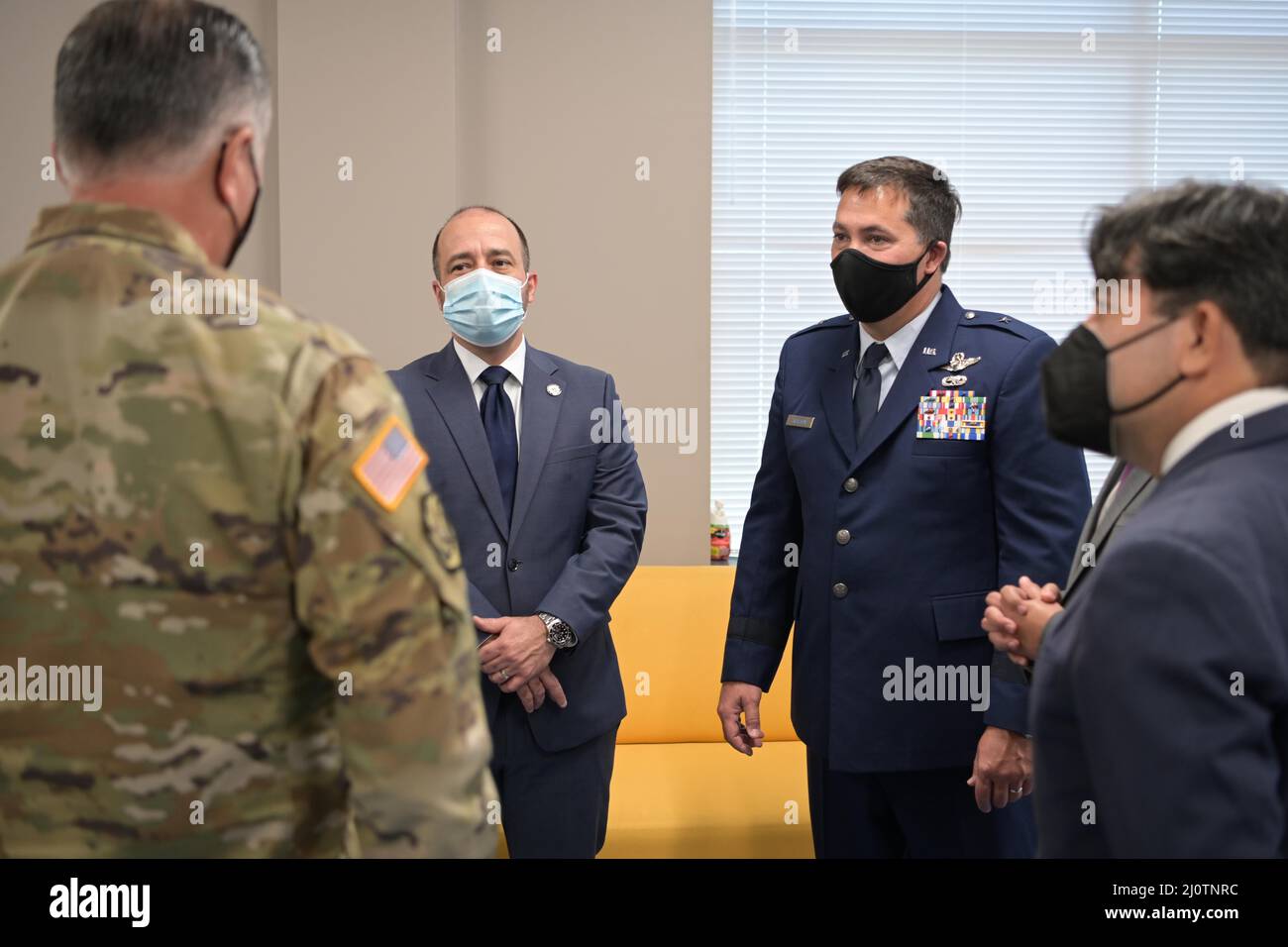 From left: U.S. Army Maj. Gen. Jose Reyes, adjutant general, Puerto ...