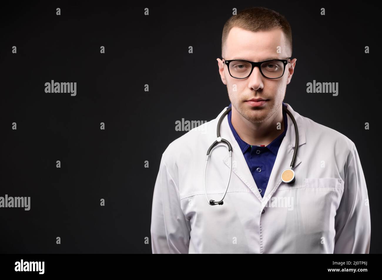 A stethoscope around neck hi-res stock photography and images - Alamy