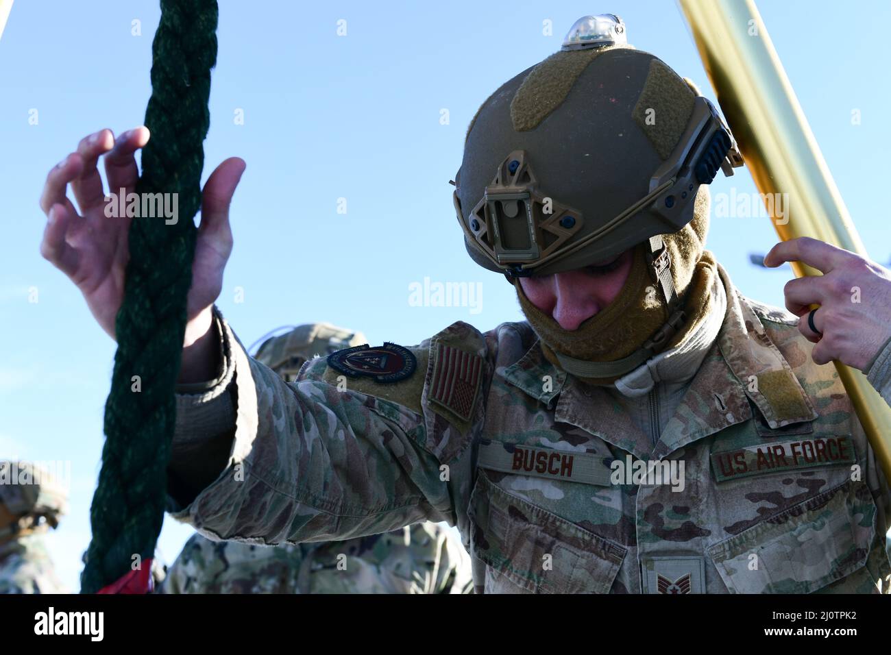 Staff Sgt. Lee Busch, combat response force member, 341st Missile ...