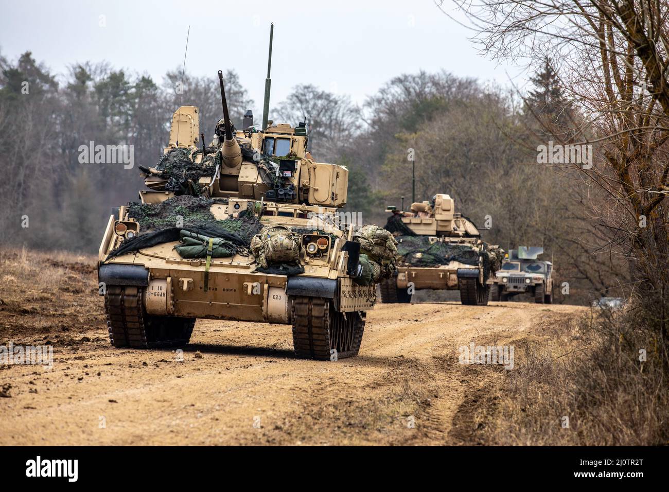 U.S. Army Soldiers assigned to 3rd Battalion, 66th Armored Regiment ...