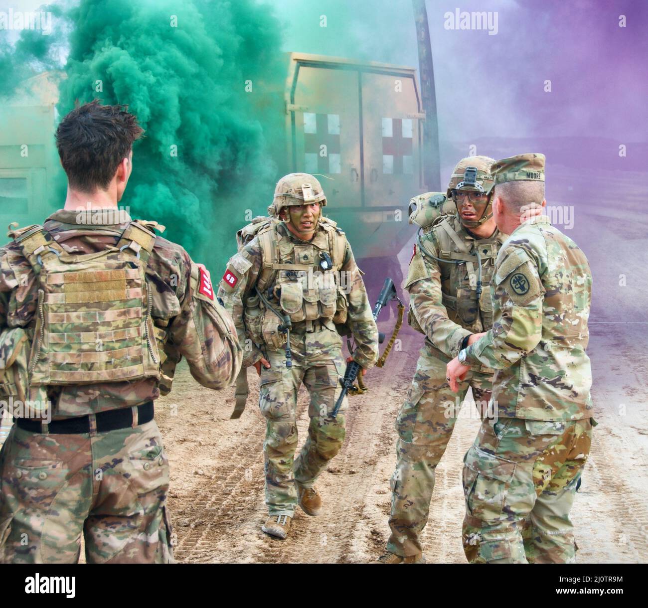 Staff Sgt. Ismael Marquez and Spc. Brandon Gracia, Combat Medic ...
