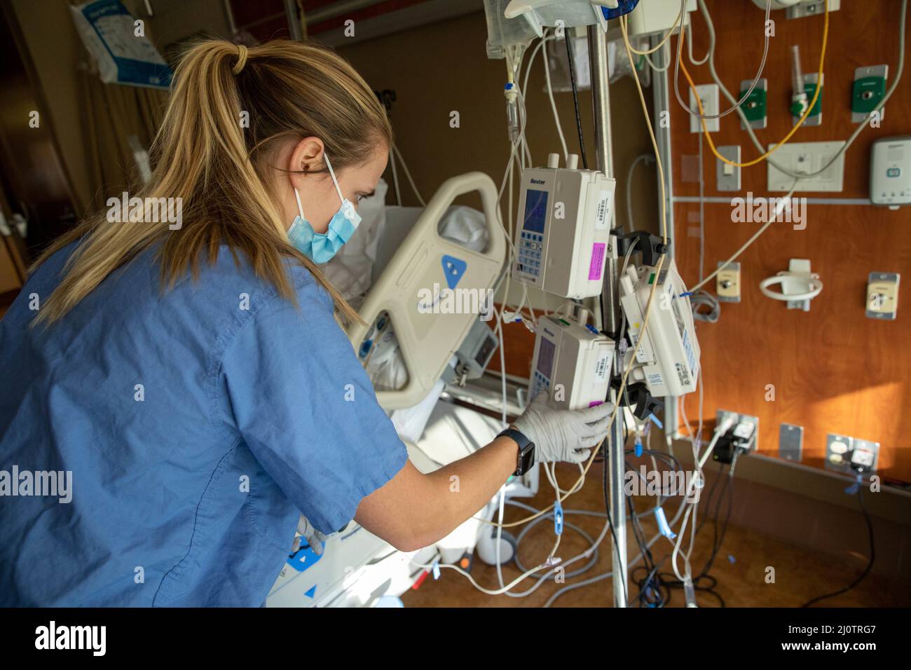 PROVIDENCE, R.I. – U.S. Army 1st Lt. Kristian Hill, a registered nurse ...