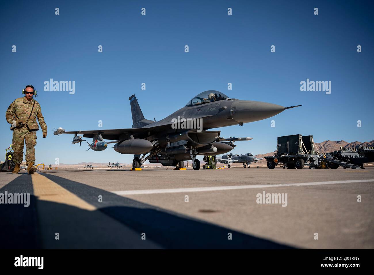Staff Sgt. Greg Martin, crew chief assigned to the 148th Fighter Wing ...