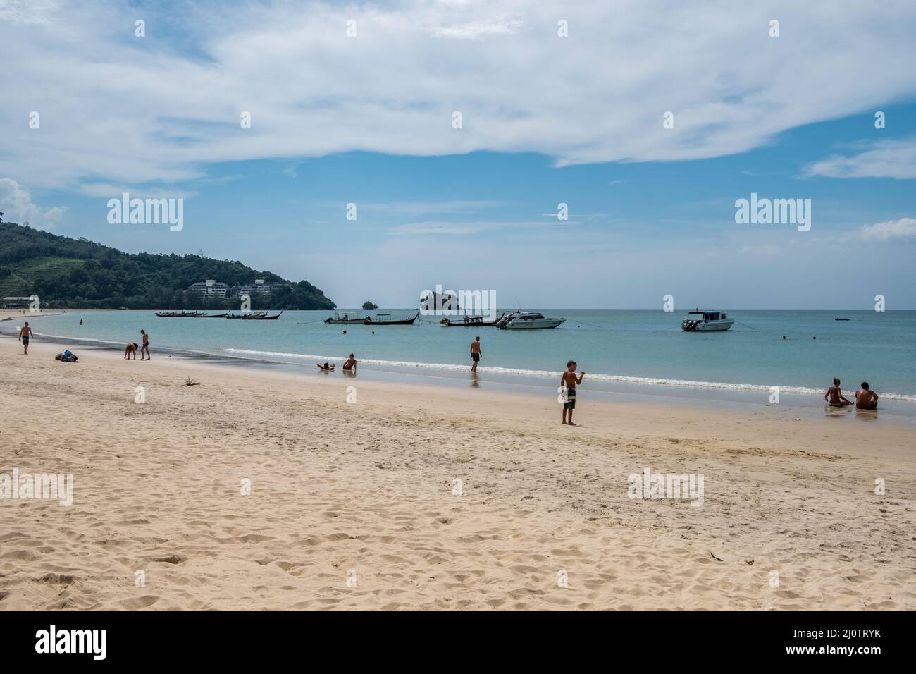 Nai Yang Beach near Phuket International Airport. Phuket is large ...