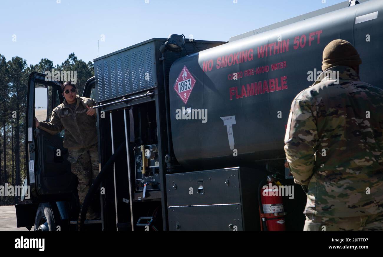 U.S. Air Force Airman 1st Class Sarah Daily, 628th Logistics Readiness ...