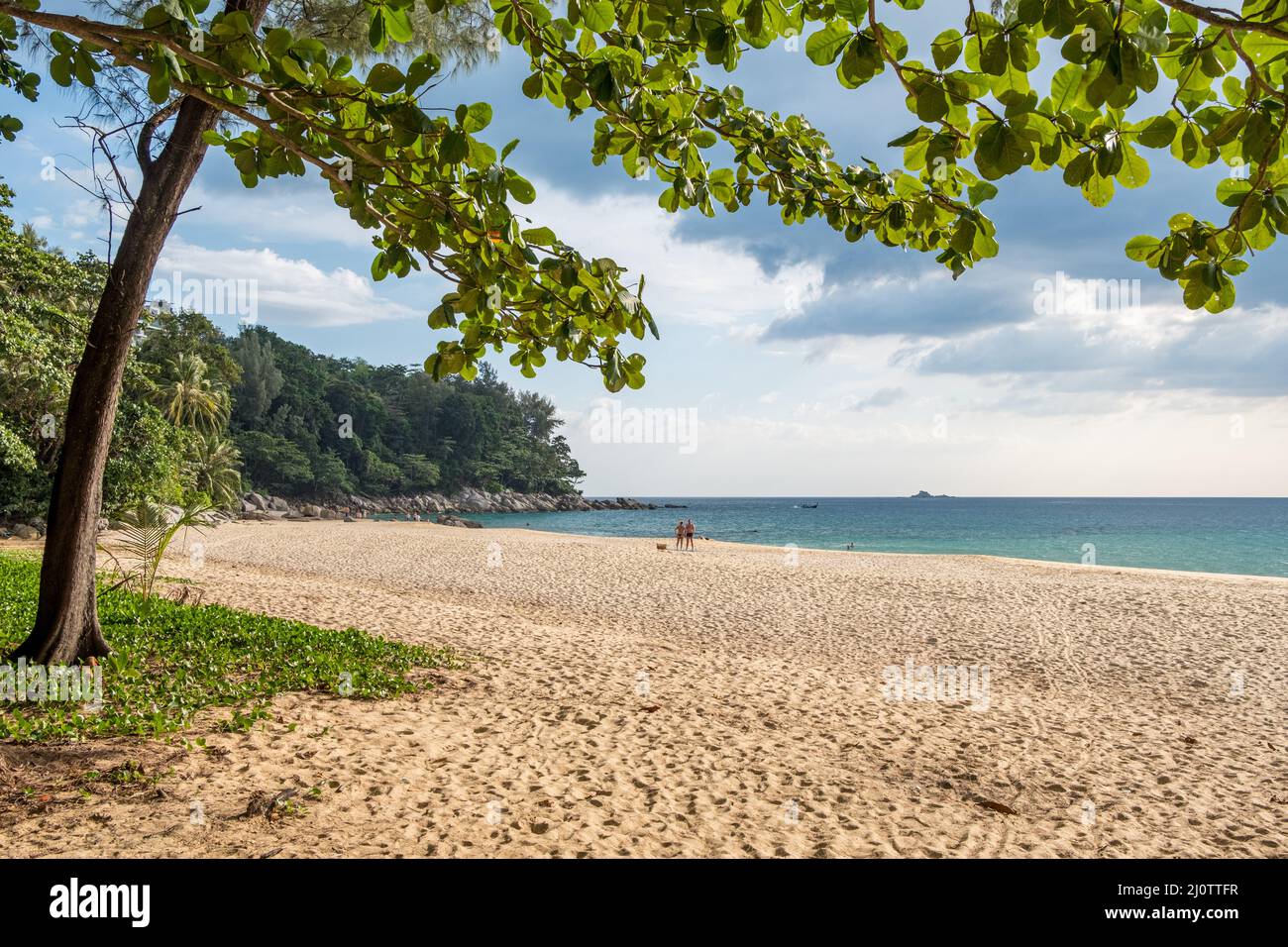 Nai Yang Beach near Phuket International Airport. Phuket is large ...