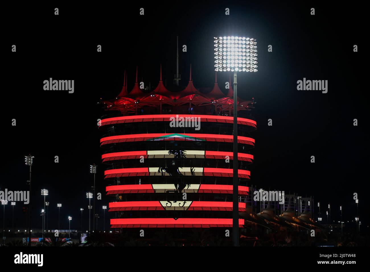 Sakhir tower bahrain international circuit hi-res stock photography and ...