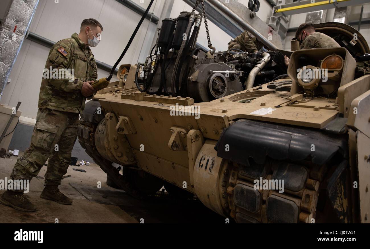 Staff Sgt. Brian Brewer of Charlie Company “Fighting Aces,” 2nd ...