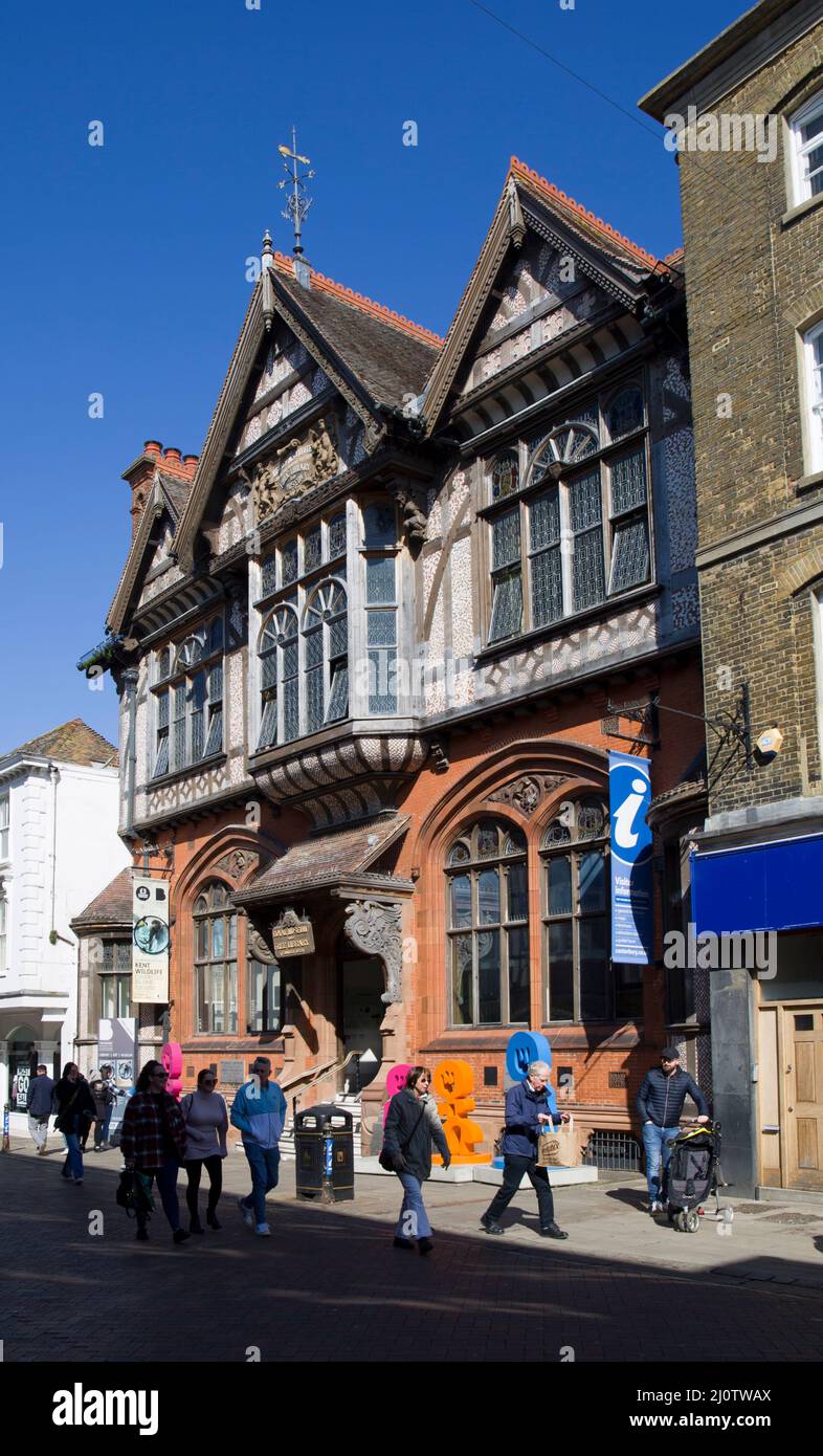 The Beaney Institute Canterbury Kent Stock Photo - Alamy