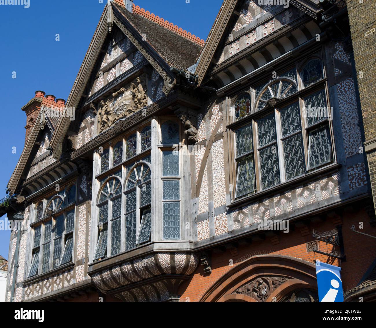 The Beaney Institute Canterbury Kent Stock Photo - Alamy
