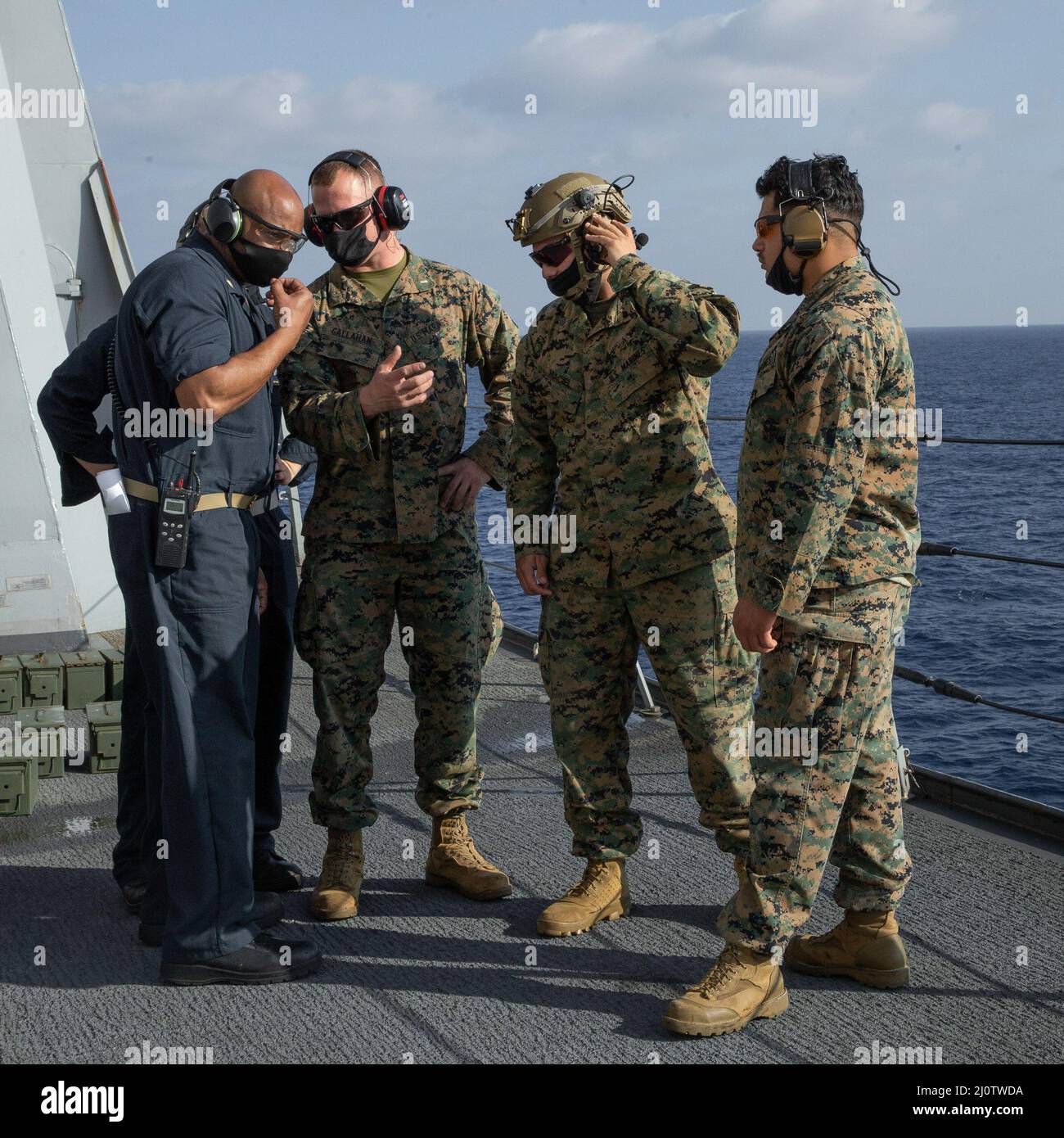 U.S. Marine Corps 2nd Lt. Maxwell Gallahan, an infantry officer with ...