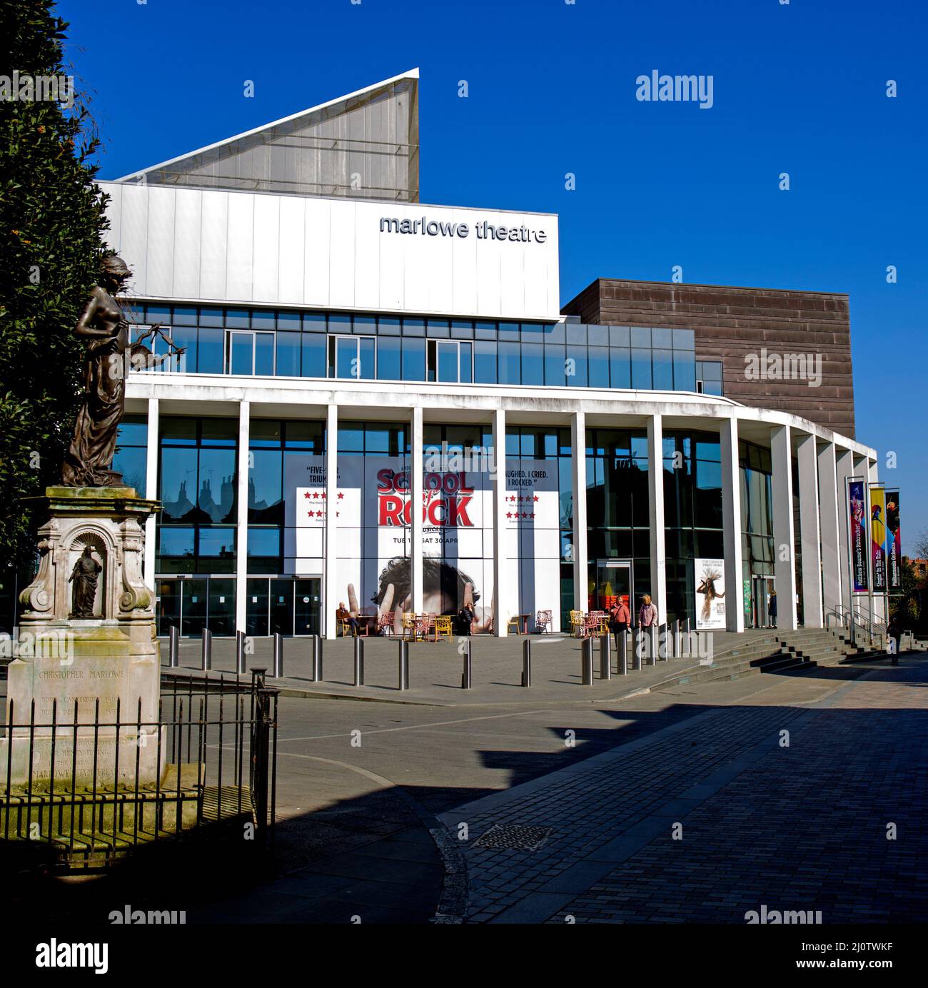 Marlowe Theatre The Friars Canterbury Kent Stock Photo - Alamy