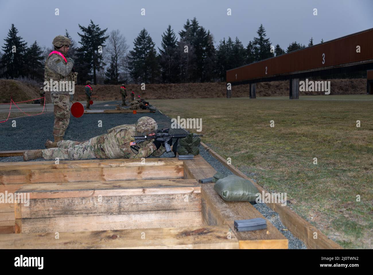 U.S. Soldiers with 615th Aviation Support Battalion (ASB) conduct Table ...