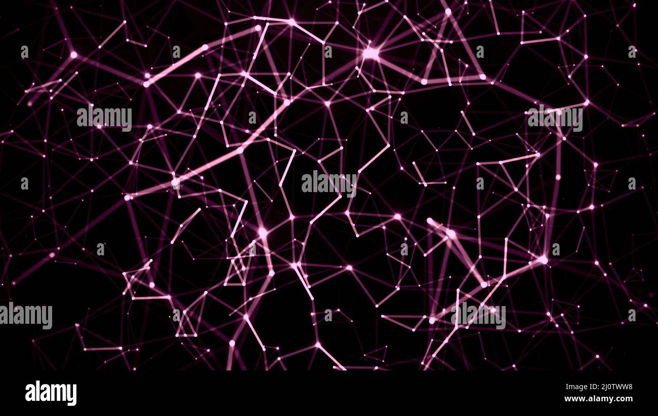 Abstract Plexus Technology Science And Engineering 3d illustration ...