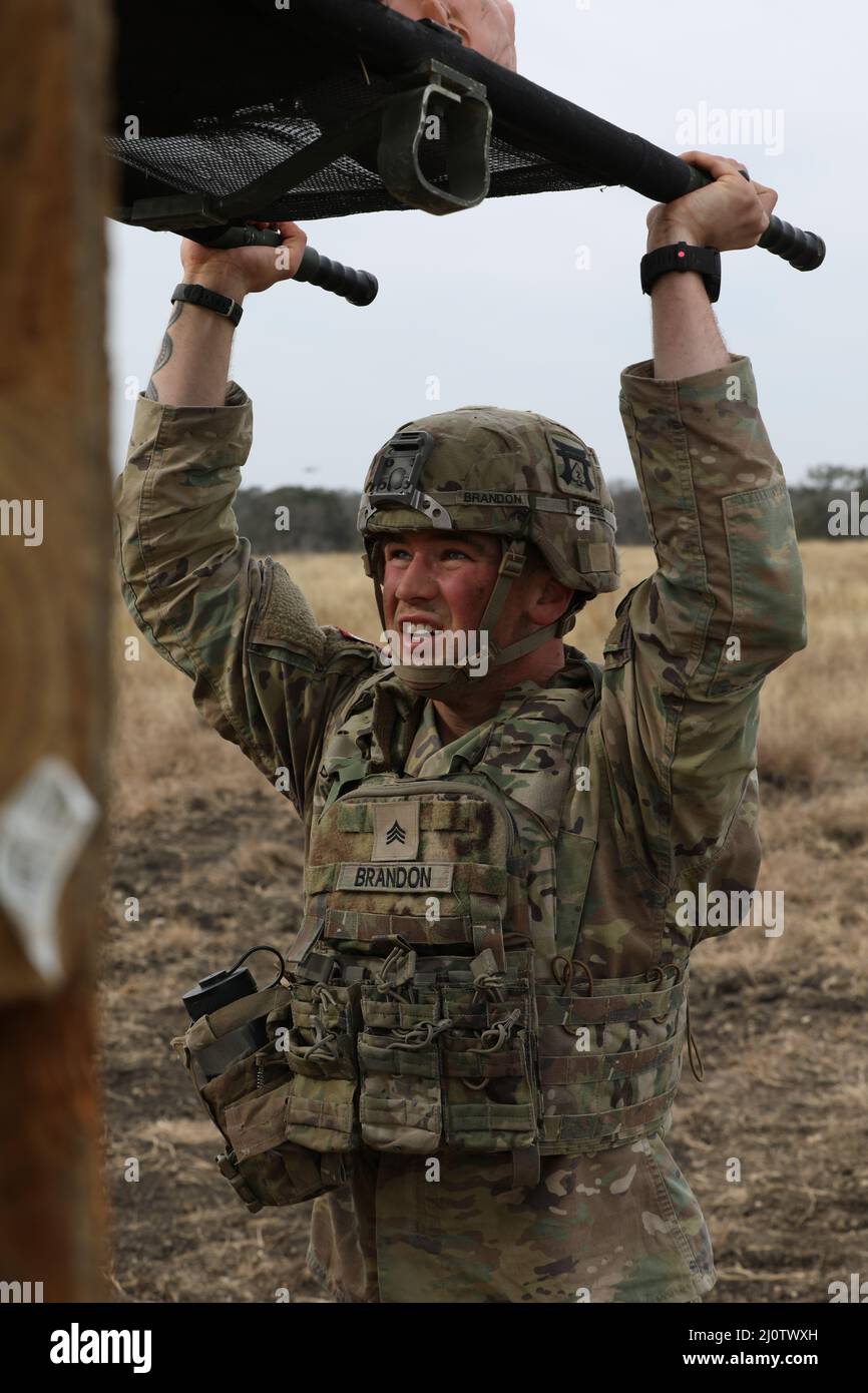 U.S. Army Sgt. William Brandon assigned to 101st Airborne Division ...