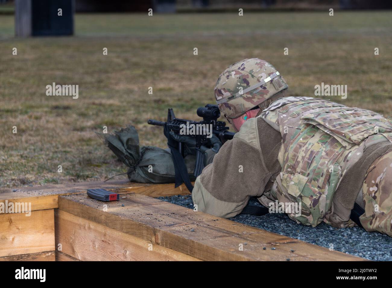 U.S. Soldiers with 615th Aviation Support Battalion (ASB) conduct Table ...