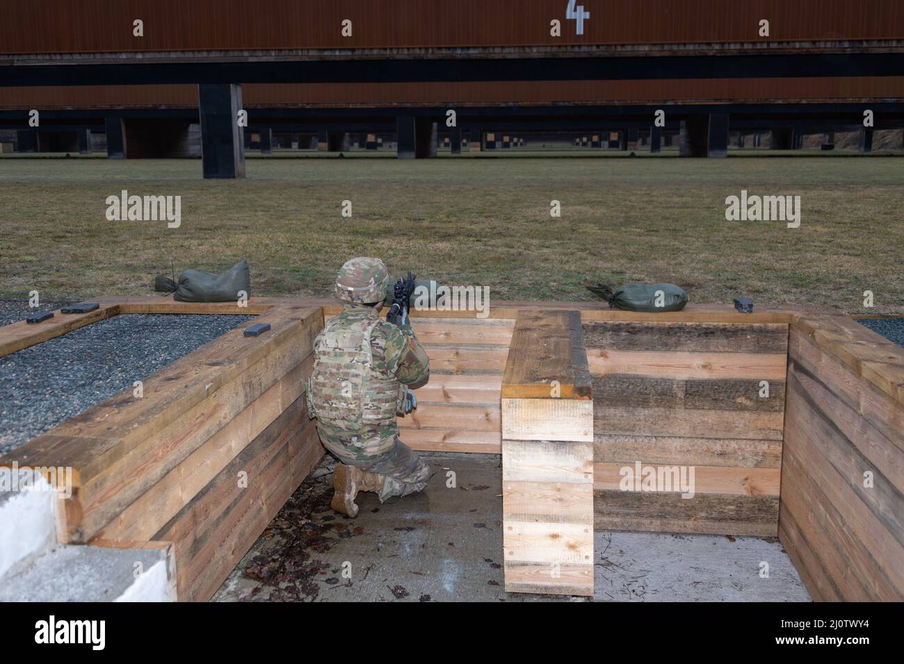 U.S. Soldiers with 615th Aviation Support Battalion (ASB) conduct Table ...