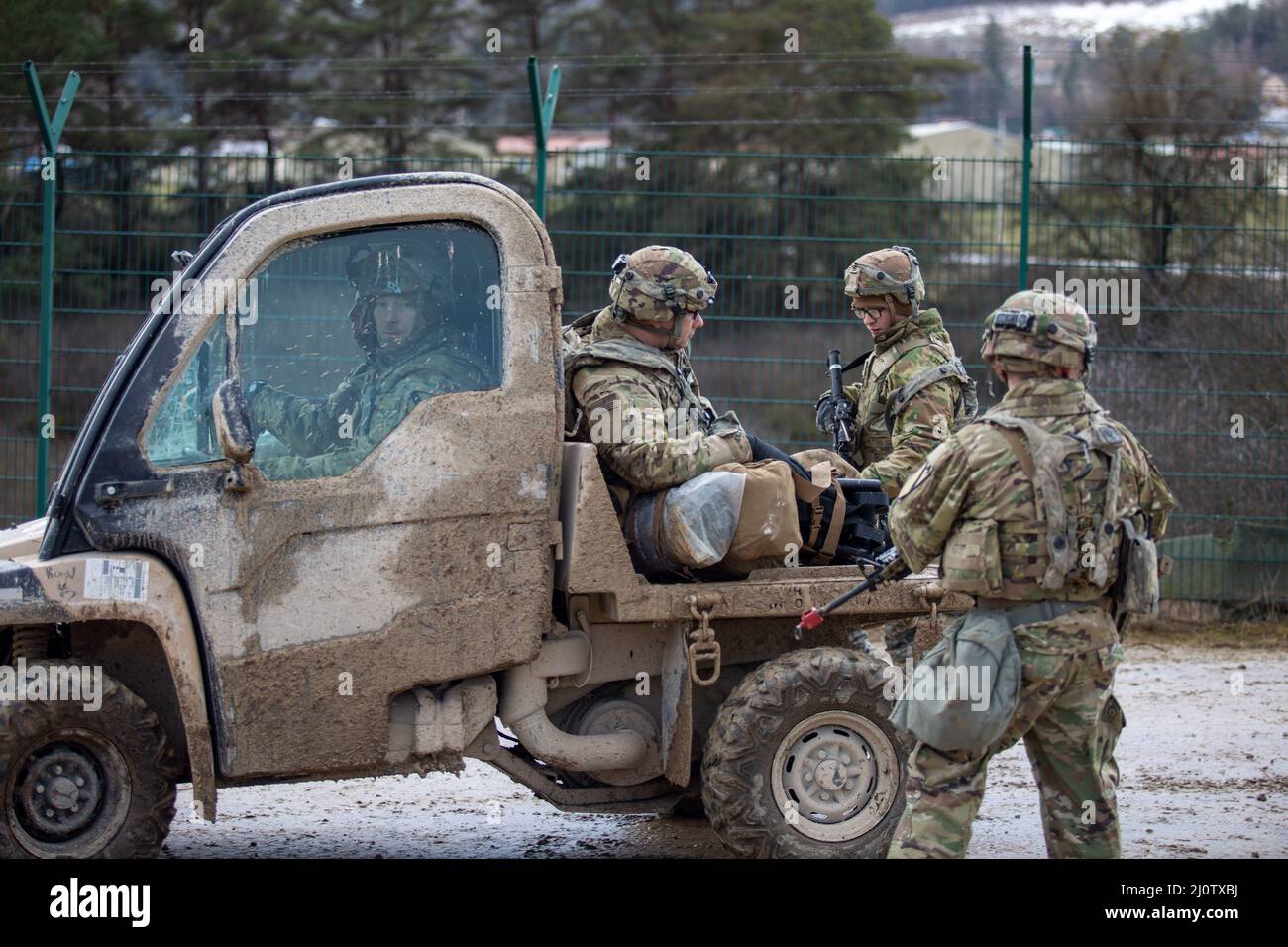 Troopers assigned to the 2nd Battalion, 1st Air Cavalry Brigade, 1st ...